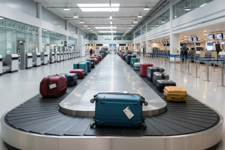 Efficient Airport Operations with Straight Conveyor Belts | Baggage ...